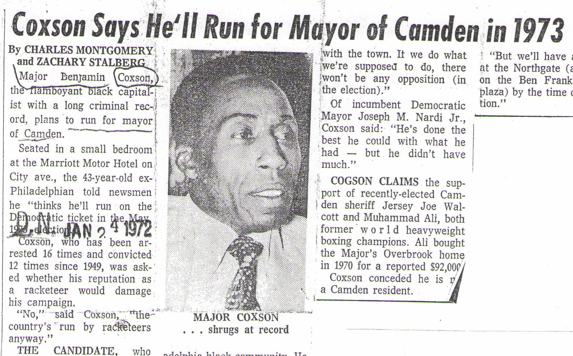 Muhammad Ali and Philadelphia's Black Mafia - Sean Patrick Griffin