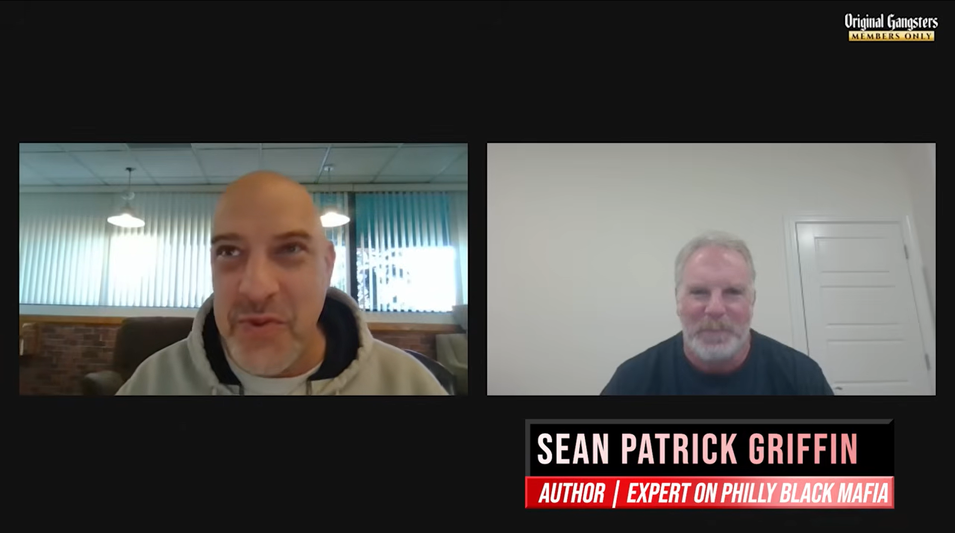 Appearance on the Original Gangsters podcast to discuss former Black ...